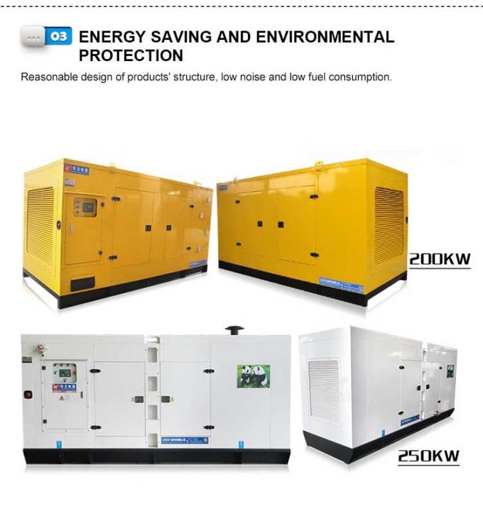50 Kva Diesel Cummins Powered Generator Water Cooled Soundproof
